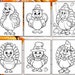 100 Cute Turkey Coloring Pages for Kids, Educational Printable Coloring ...