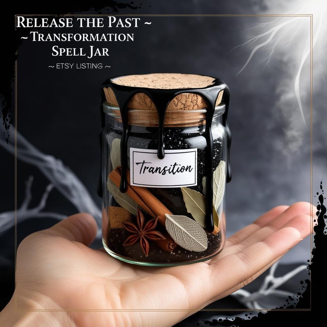 Cut the Cord – Death of the Past Spell Jar - Etsy