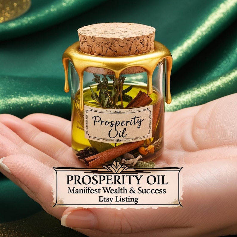 Prosperity Oil – Attract Wealth & Success - Etsy