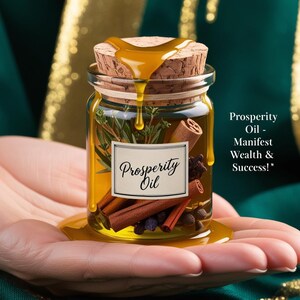 Prosperity Oil – Attract Wealth & Success - Etsy