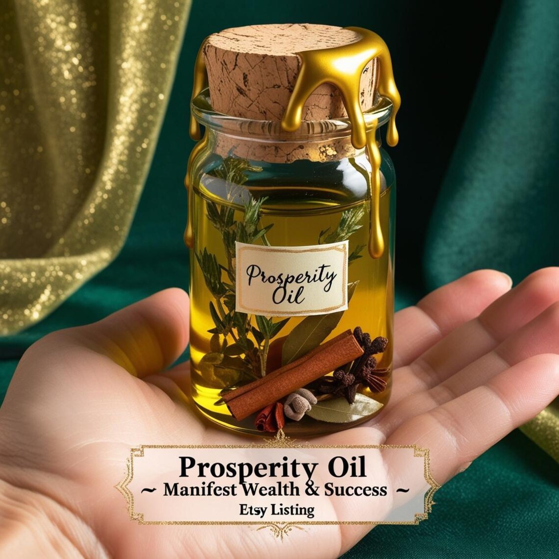 Prosperity Oil – Attract Wealth & Success - Etsy