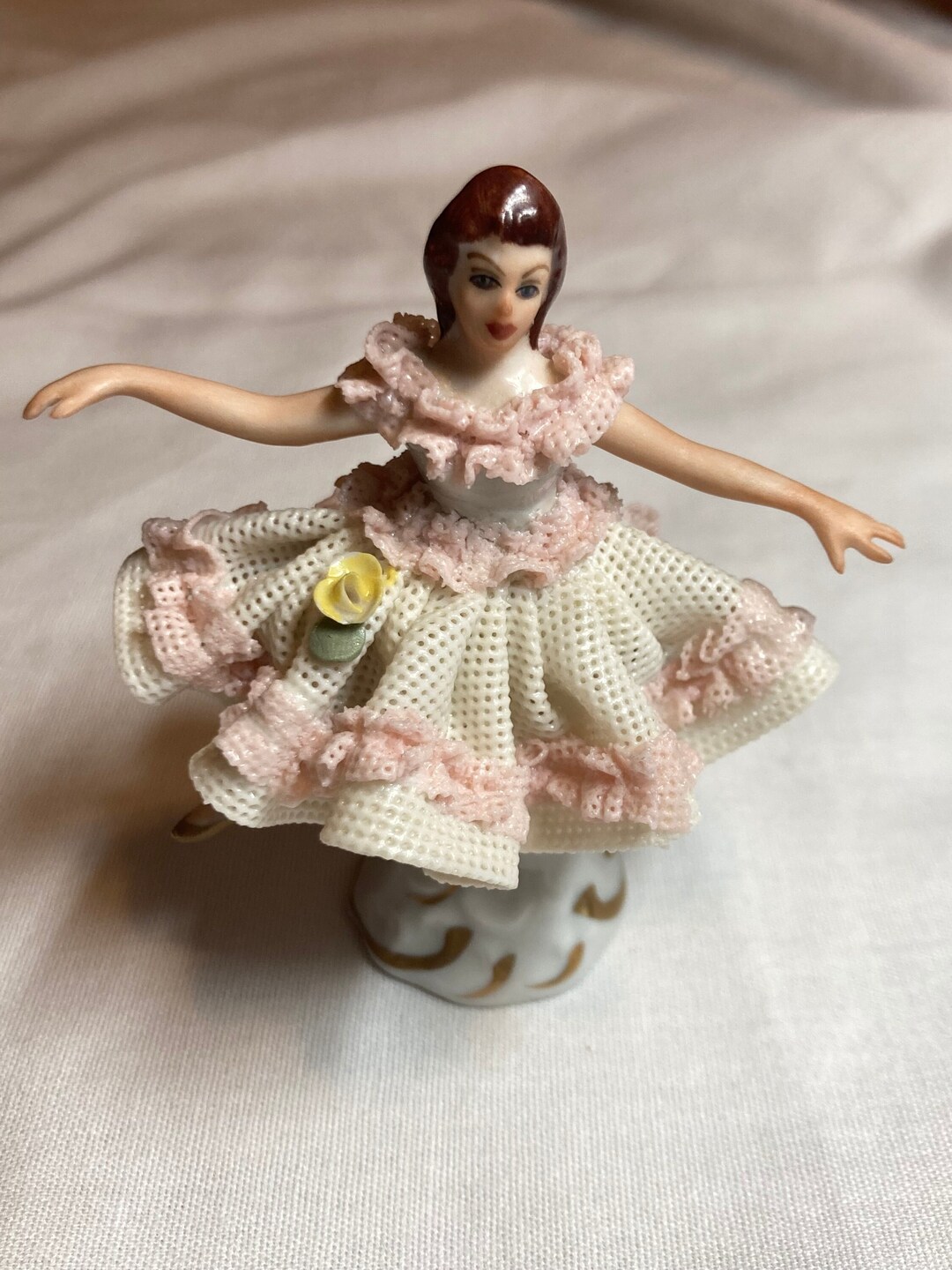 Antique German Porcelain Ballerina Figurine - Etsy