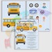 The Wheels on the Bus Printable Visual Matching Activity. Circle Time ...