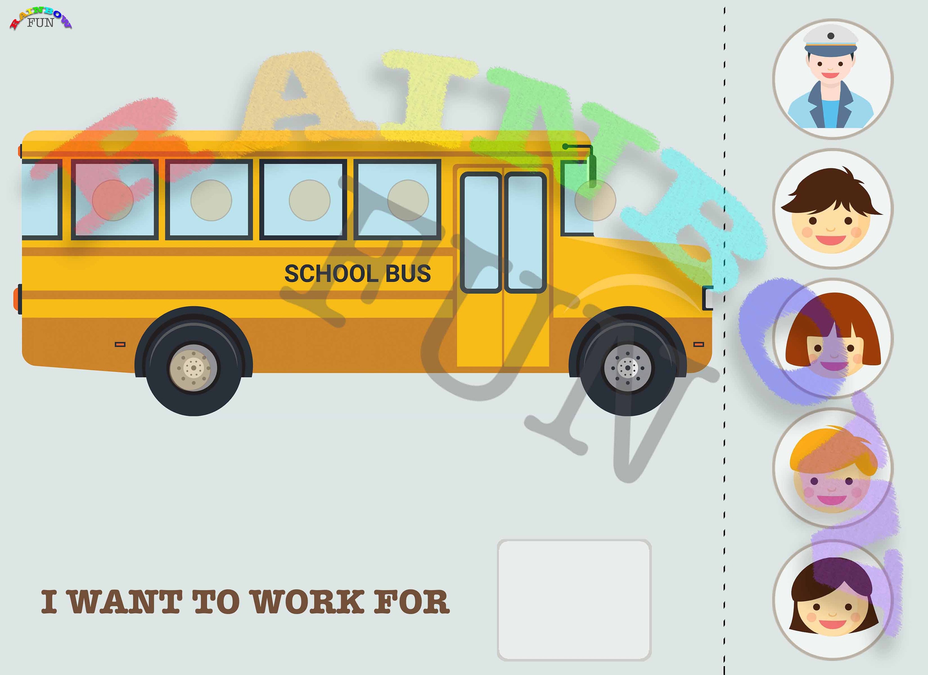 Digital School Bus Token Board Reward Chart - Etsy