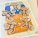 Five Little Monkeys Printable Visual Matching Activity. Circle Time ...