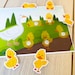 Five Little Ducks Printable Visual Matching Activity. Circle Time Props ...