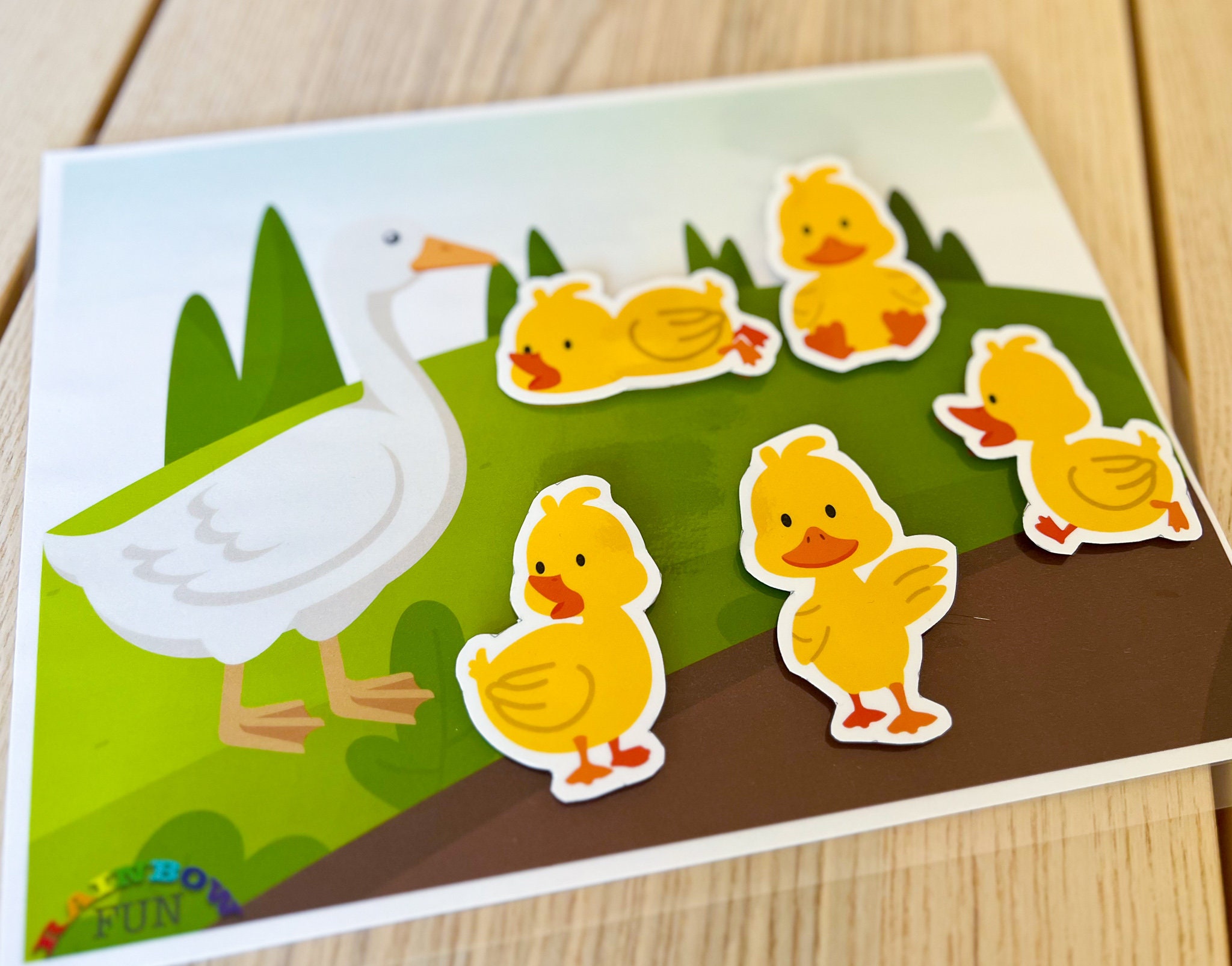 BUNDLE: 6 Nursery Rhyme Activities. Printable Visual Matching Activity ...