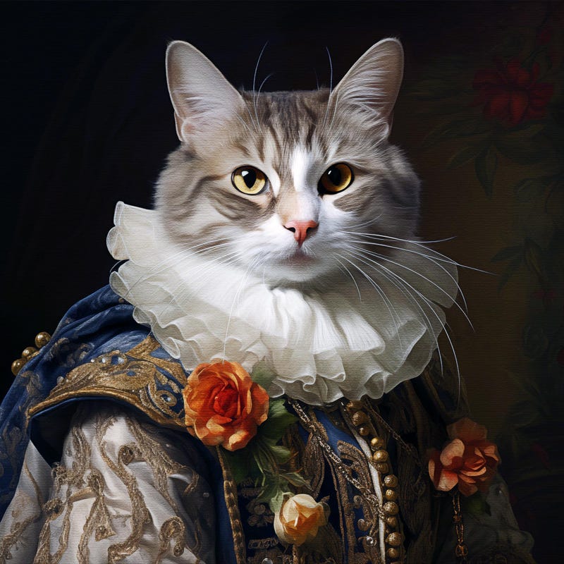 Royal Pet Portrait - Etsy