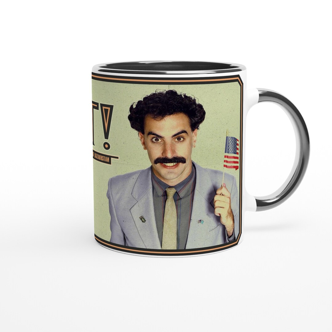 Borat Mug, Borat Cinema Theme Decor Cinema Poster Theater Retro Film ...