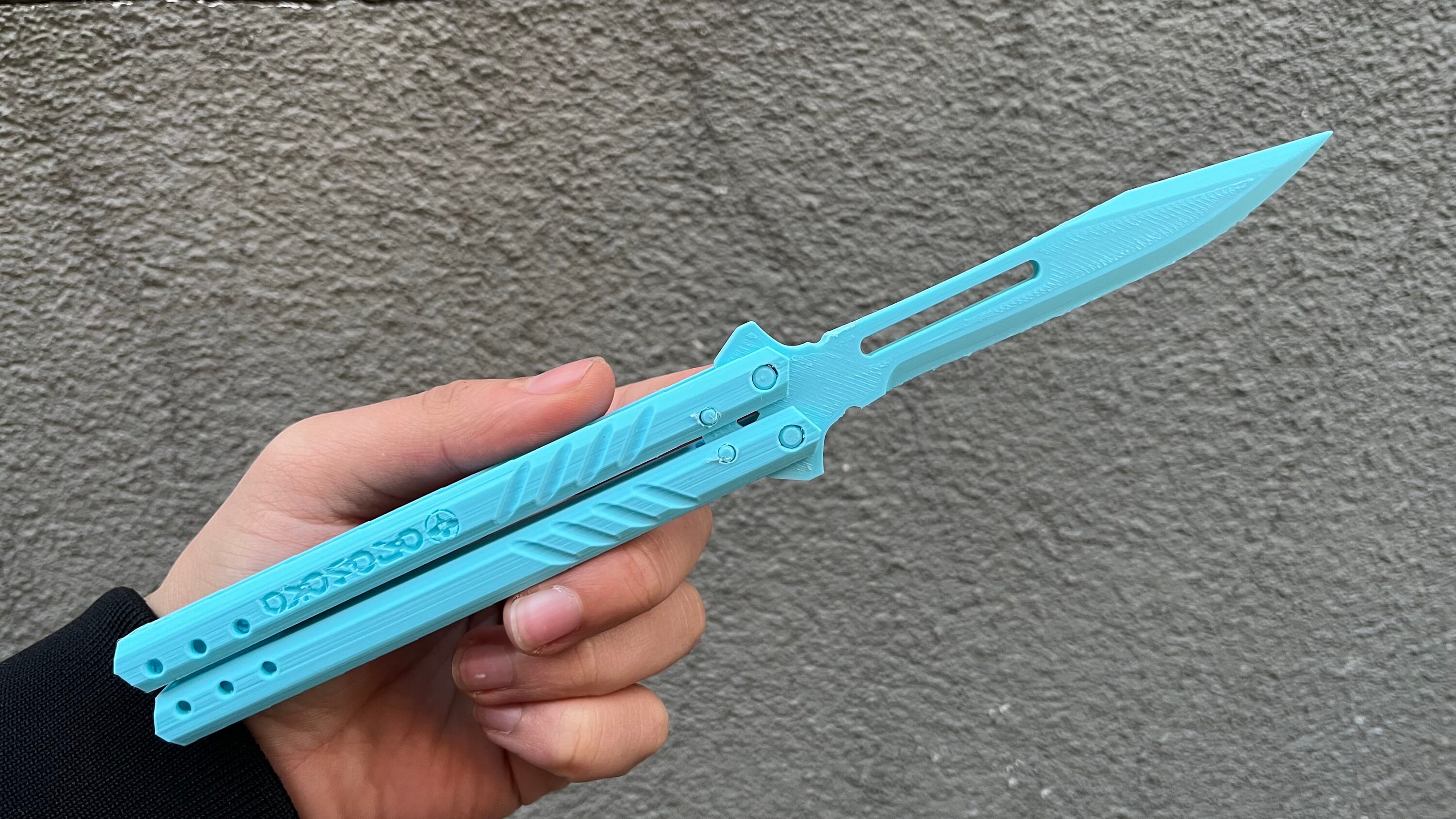 Arasaka Engraved Balisong Trainer 3D Printed Cosplay Toy Weapon - Etsy