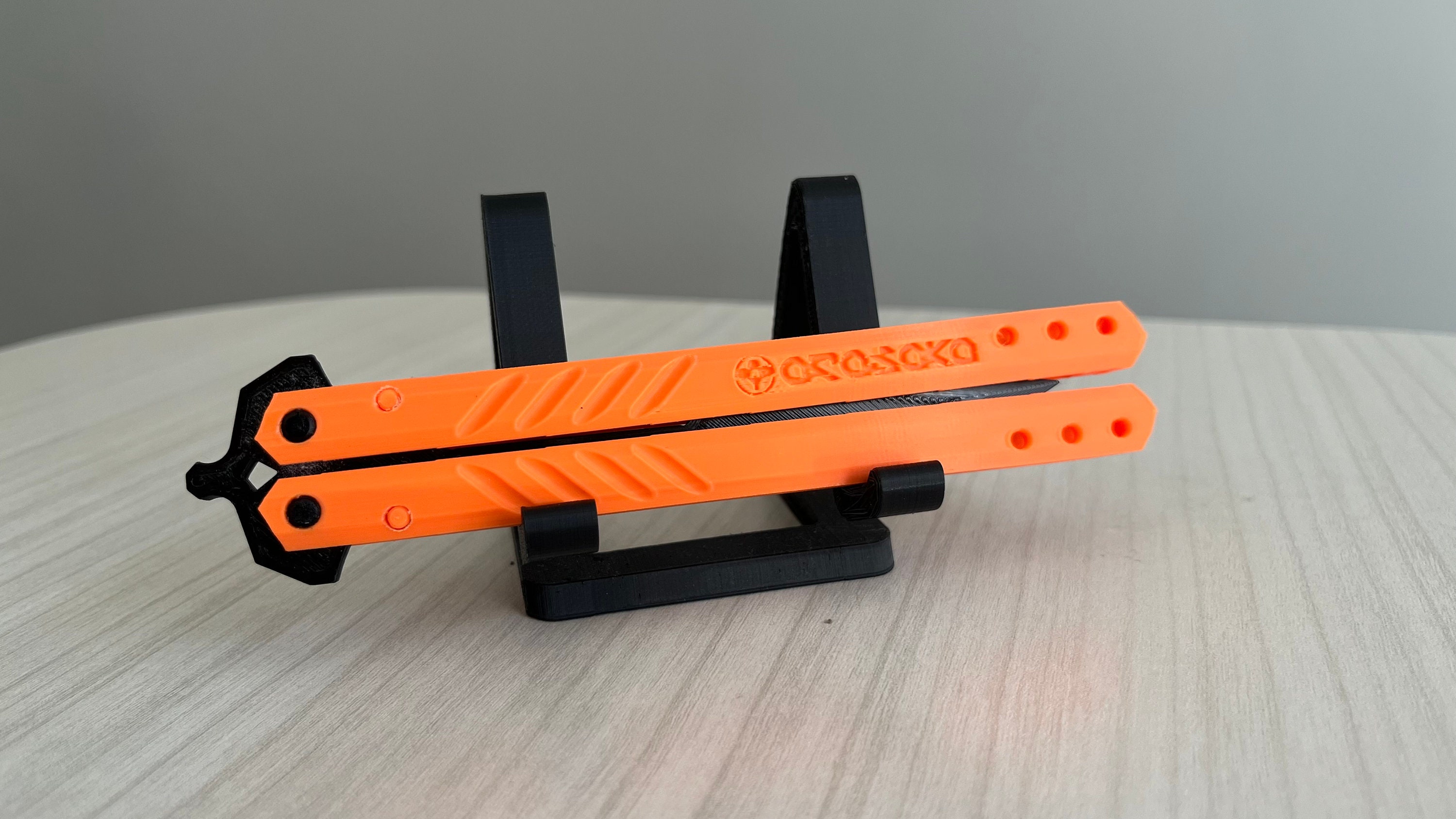 Arasaka Engraved Balisong Trainer 3D Printed Cosplay Toy Weapon - Etsy