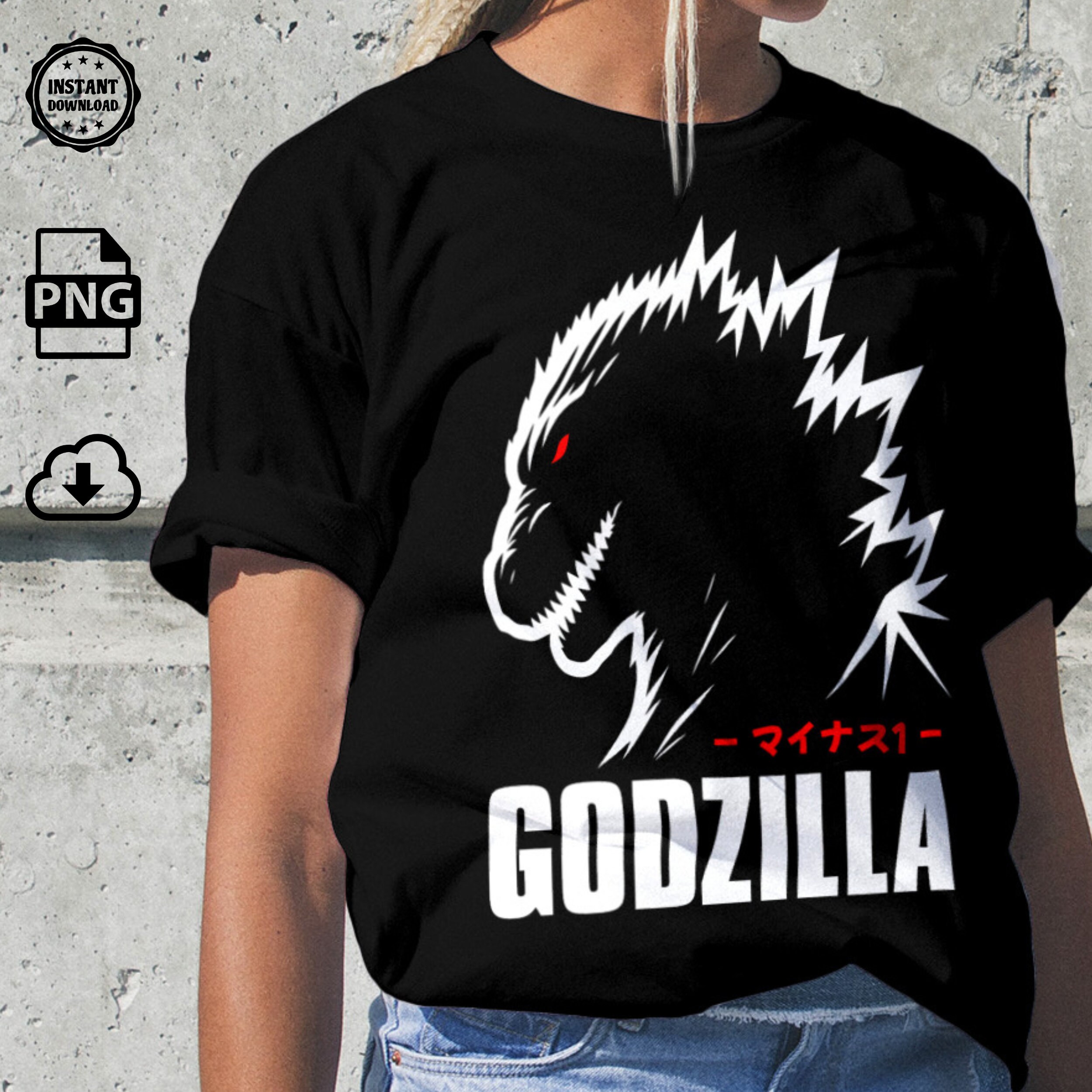 Godzilla Minus One Shirt Design, Godzilla Minus One Poster Design ...
