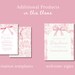 10 Editable Pink Bow Games for Girls Baby Shower, Minimalist Baby ...