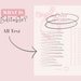 10 Editable Pink Bow Games for Girls Baby Shower, Minimalist Baby ...