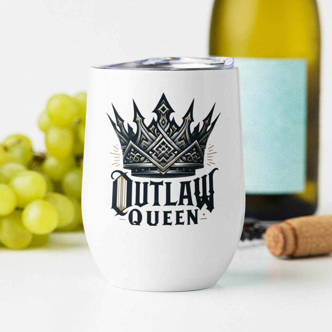 Outlaw Queen Wine Tumbler - Etsy