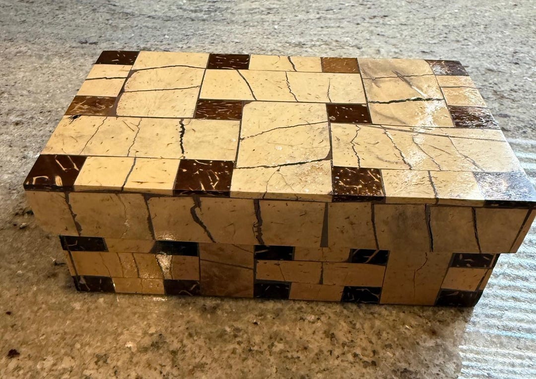 Coconut Shell Jewelry Box - Etsy