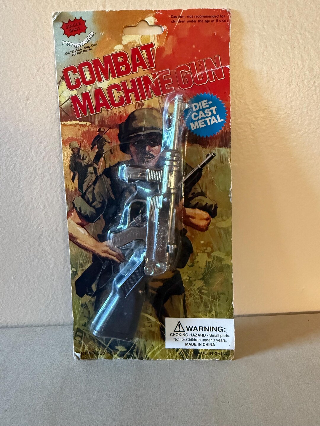Vintage Die Cast Metal Combat Machine Gun - Etsy