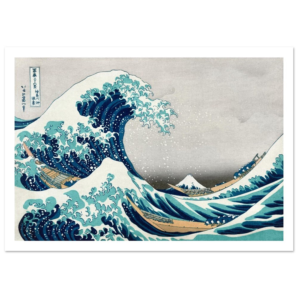 The Great Wave Premium Matte Paper Poster - Etsy