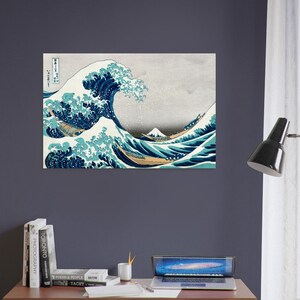 The Great Wave Premium Matte Paper Poster - Etsy
