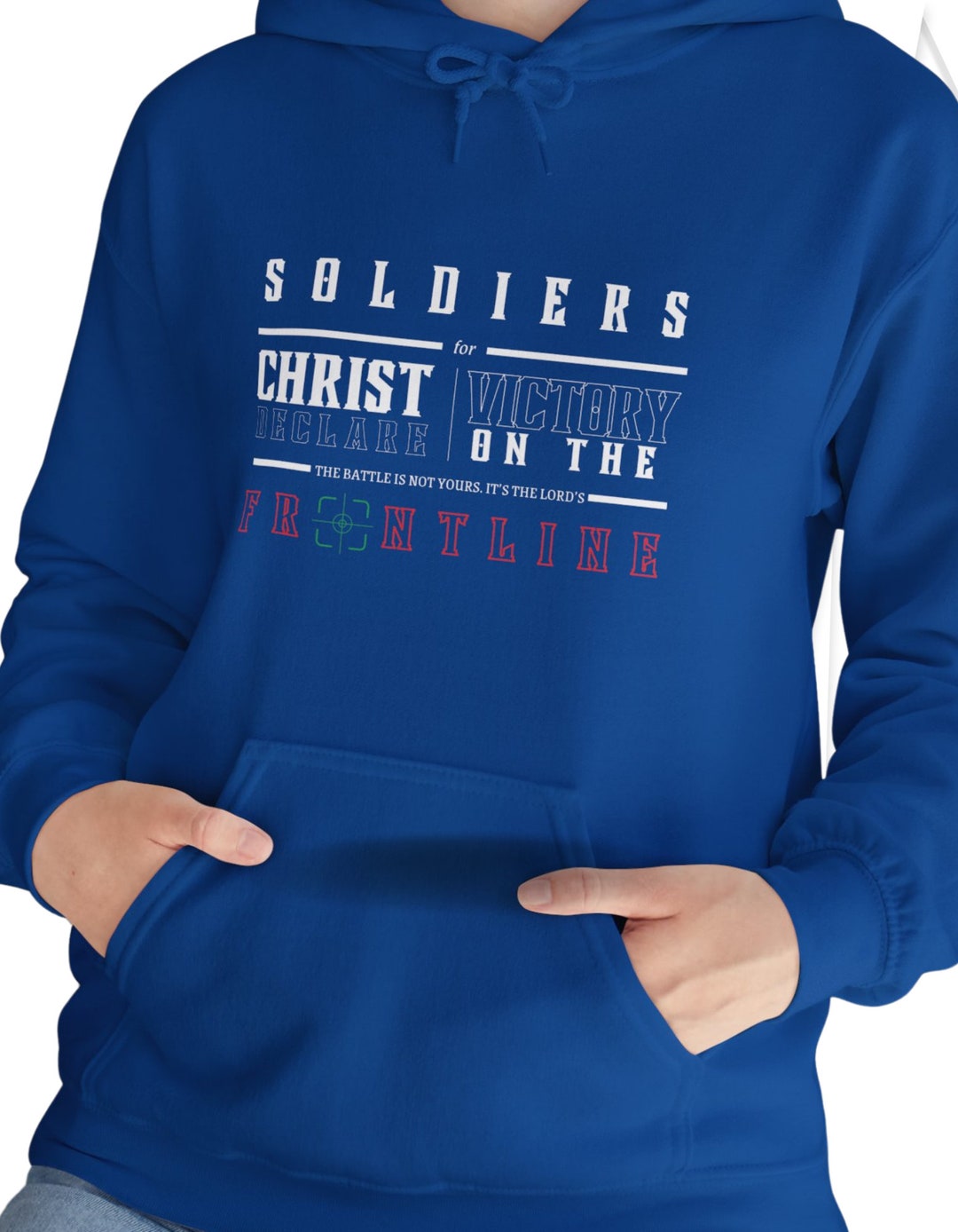 Soldiers for Christ Hoodie - God's Possession Apparel - Etsy