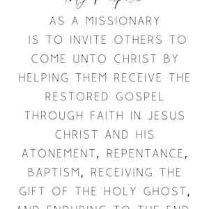 LDS Elder Missionary With Jesus Christ Personalized Package With ...