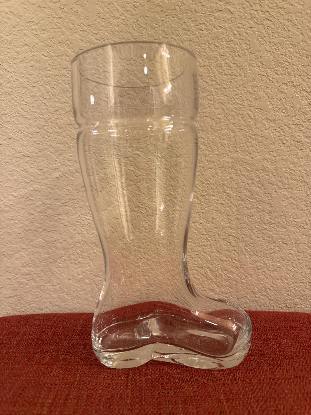 Clear Glass Boot Vase Art Decor Rain Boot Cowboy Boot Beer Boot 10” - Etsy