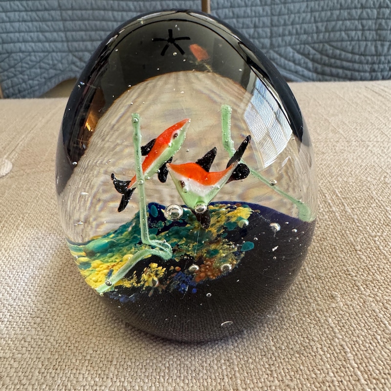 Fish Murano Paperweight - Etsy