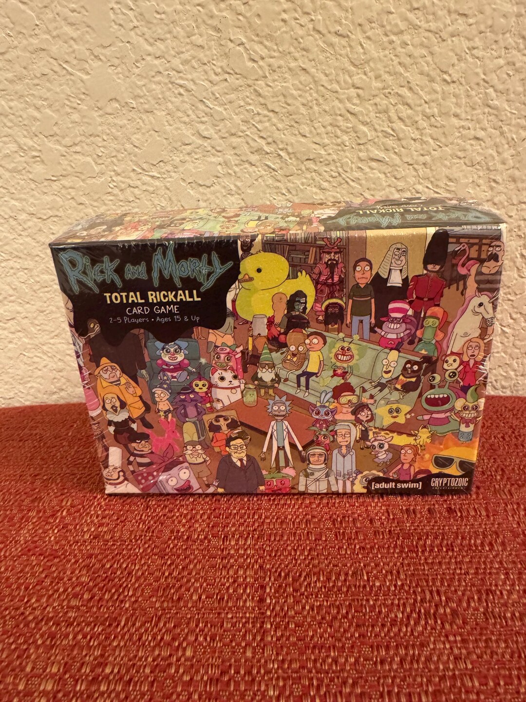 Total Rickall Card Game Rick and Morty Adult Swim Nerd Block New Sealed ...