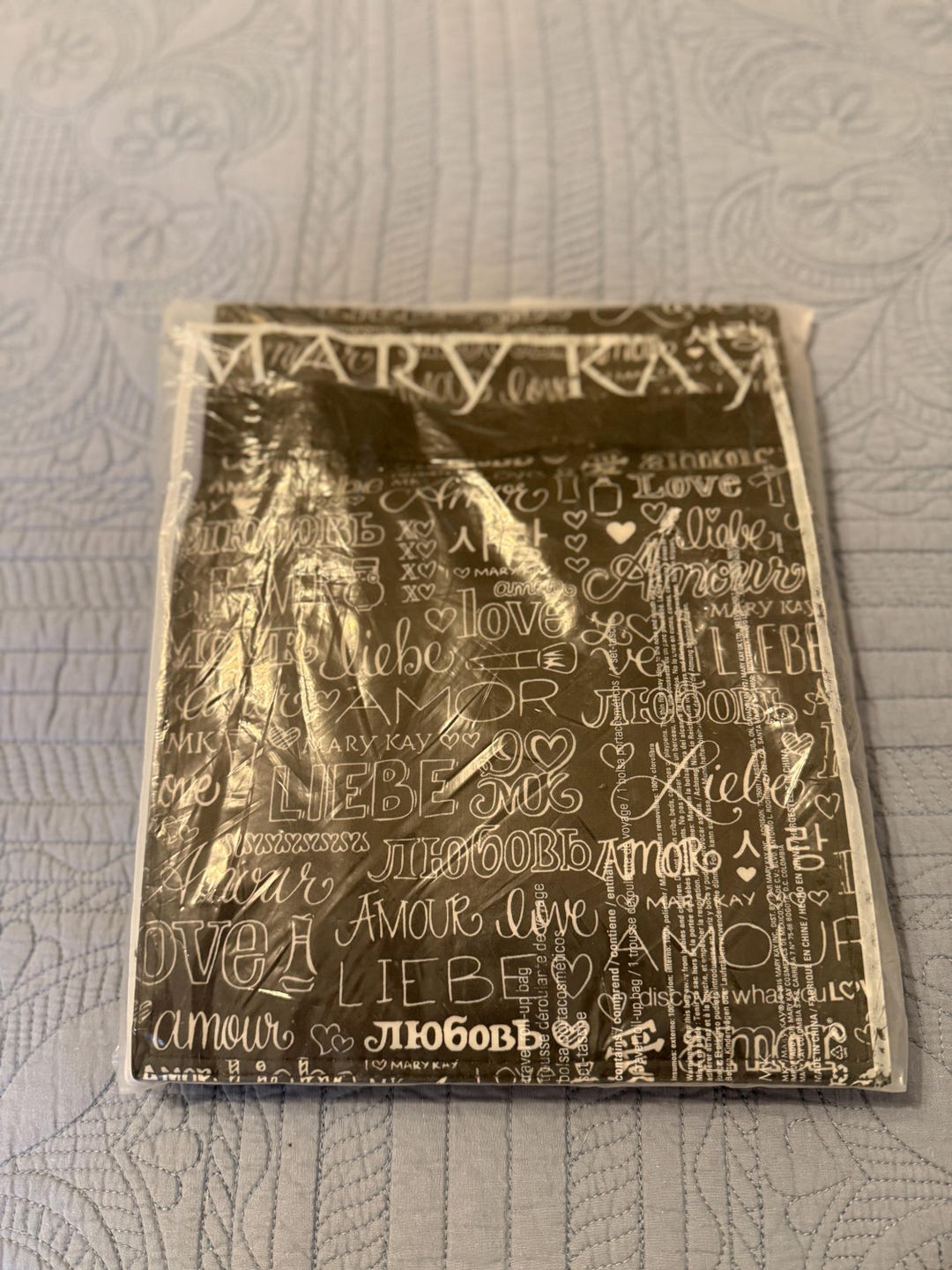 Mary Kay Hanging Makeup Roll up Travel Bag Love Edition W/ 4 Removable ...