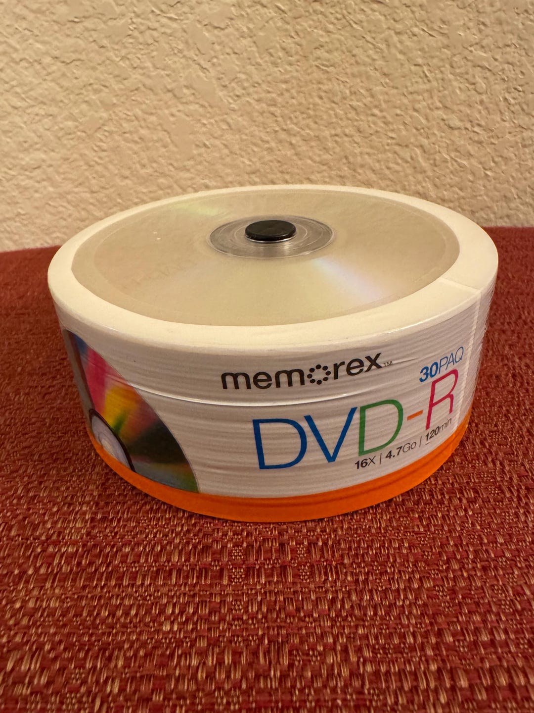Memorex DVD-R 30 Pack 30PK Spindle 16x 4.7GB 120 Min. Brand New - Etsy