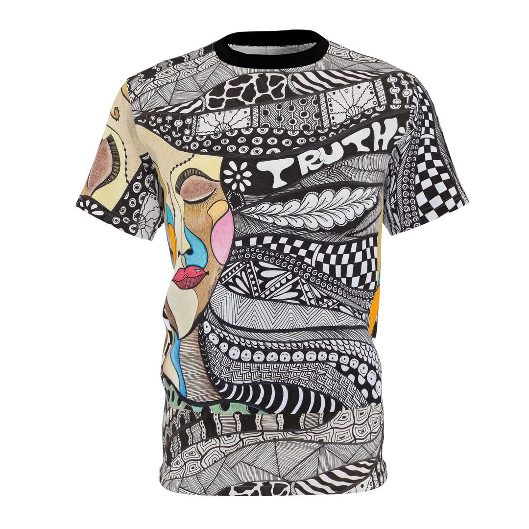Zentangle by Raven: "feminine Truth" Artistic Graphic Tee, Truthwear ...