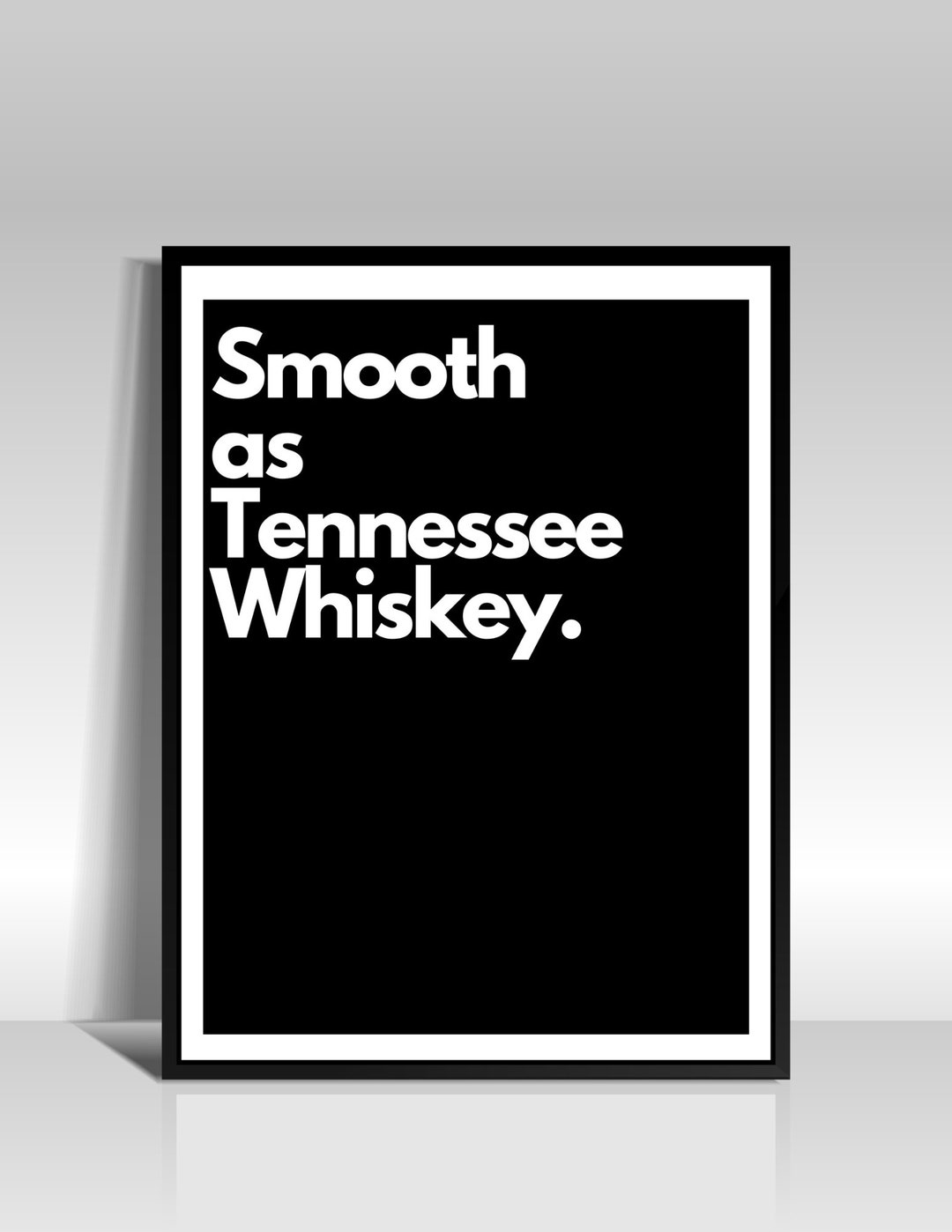 Tennessee Whiskey Bar Cart Printable Art Set of 3, Wall Art, Modern Bar ...