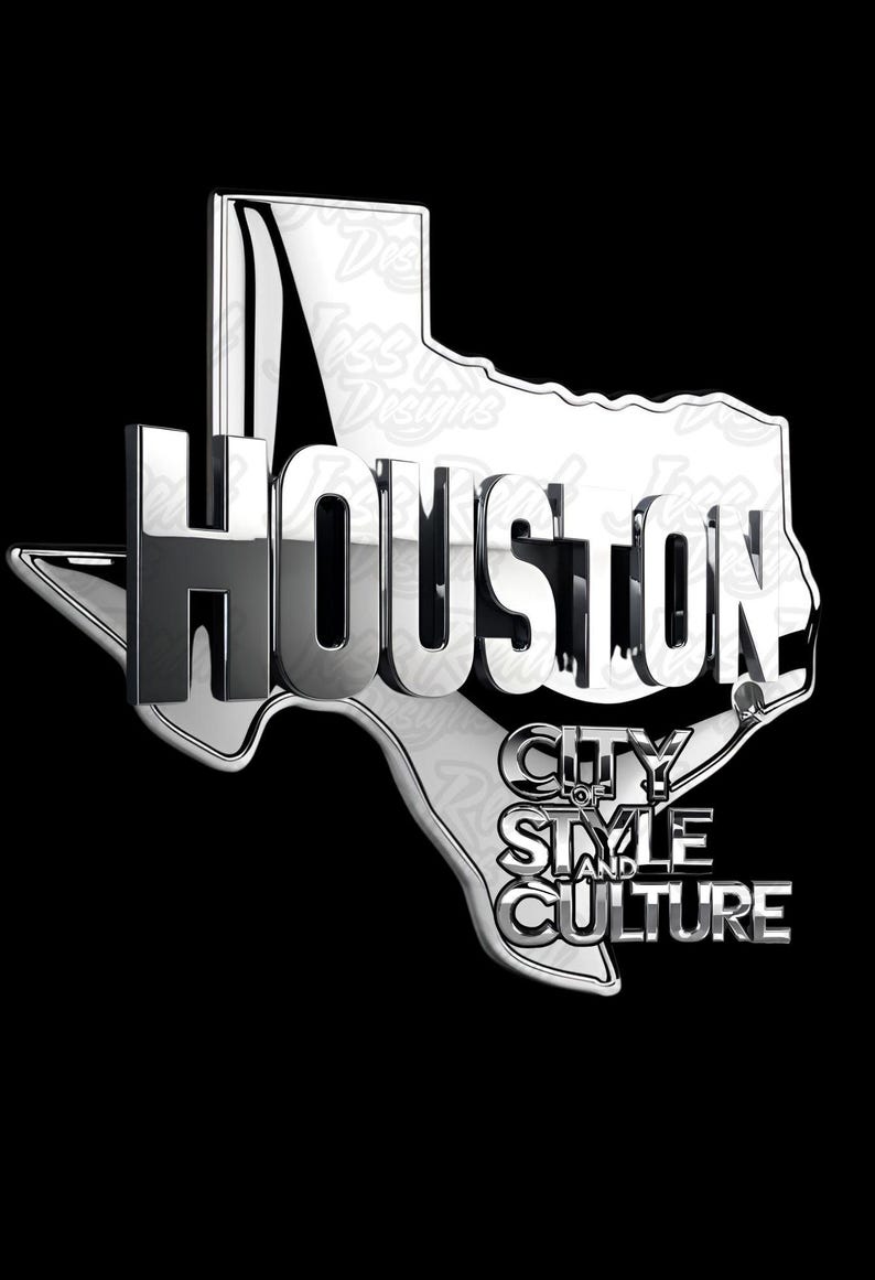 Houston Texas Shirt: Chrome Style & Culture, DTF Print - Etsy