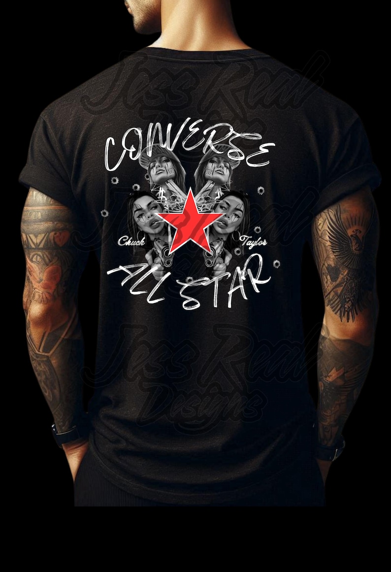 Chicano Art Png File for Black Shirts Only - Etsy