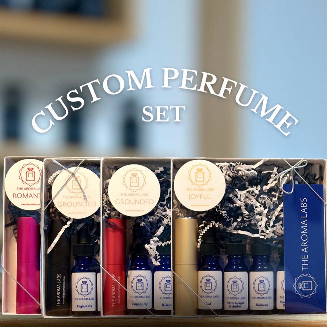 Custom Fragrance Design Kit Natural Fragrances Perfume Oil Gift ...