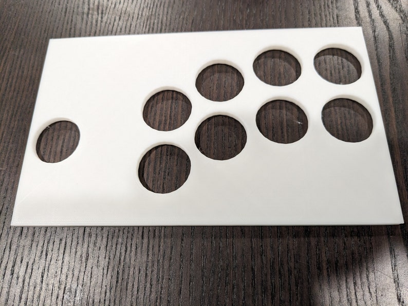 Arcade Stick Layout Stencil - Gaming Controller Template - Etsy