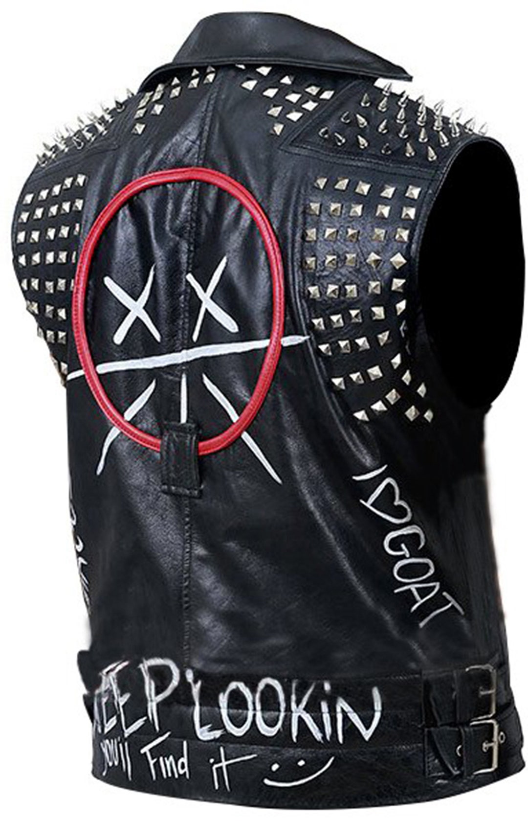 Watch Dog 2 Dedsec Shawn Baichoo Wrench Gillets Gamers Cotume Black ...