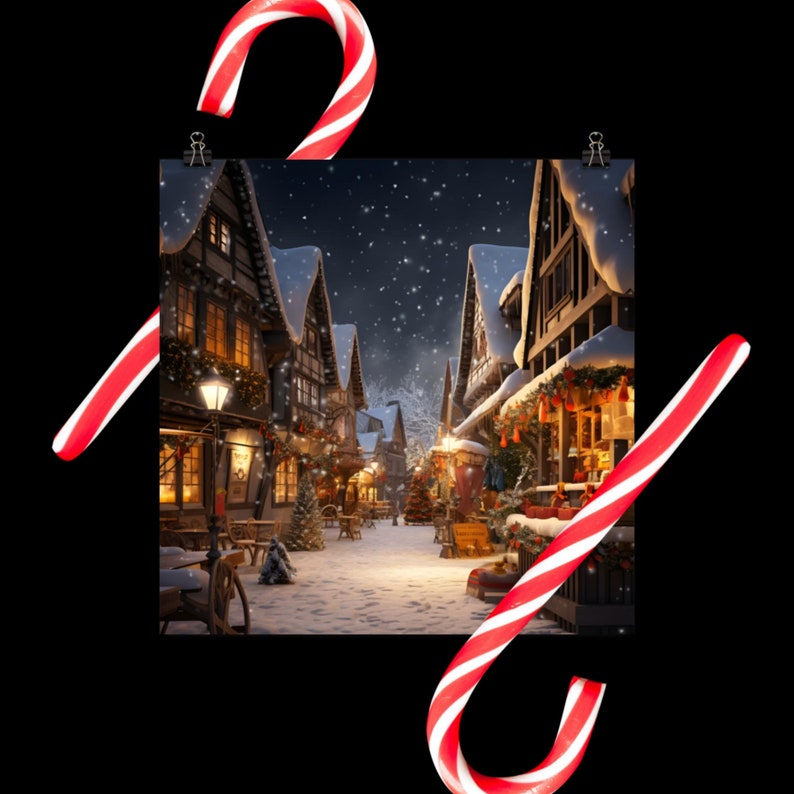 Christmas Gifts Poster - Etsy