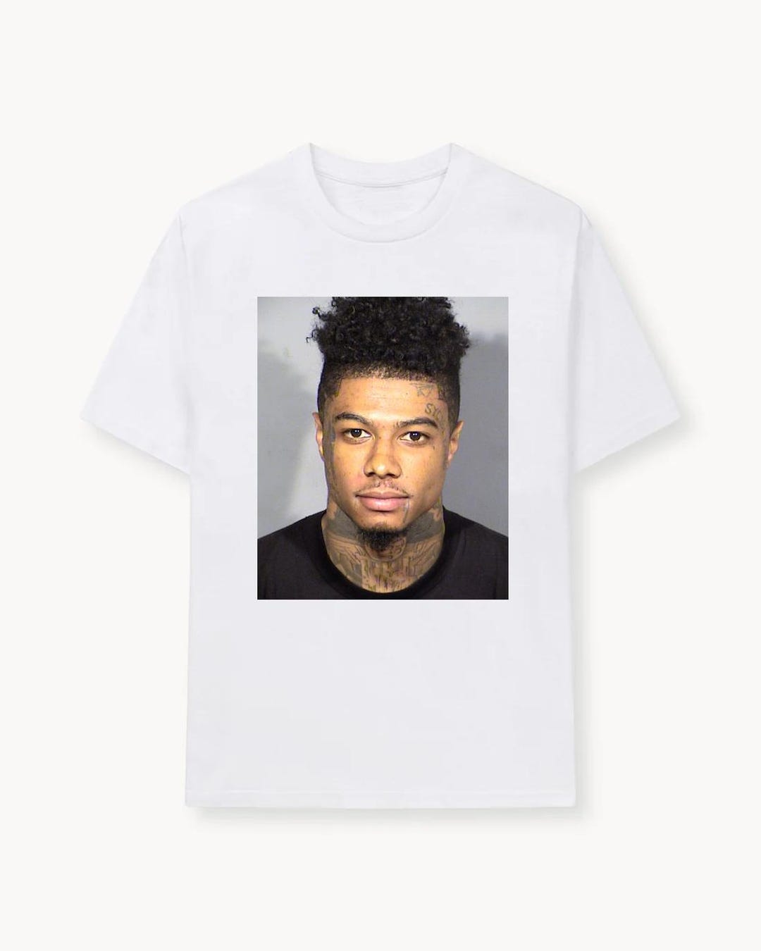 Blueface Mugshot T-shirt I White - Etsy