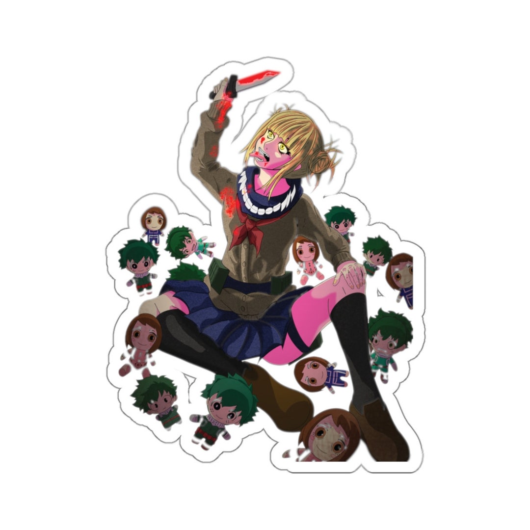 Vinyl Anime Sticker toga Himiko My Hero Academia - Etsy