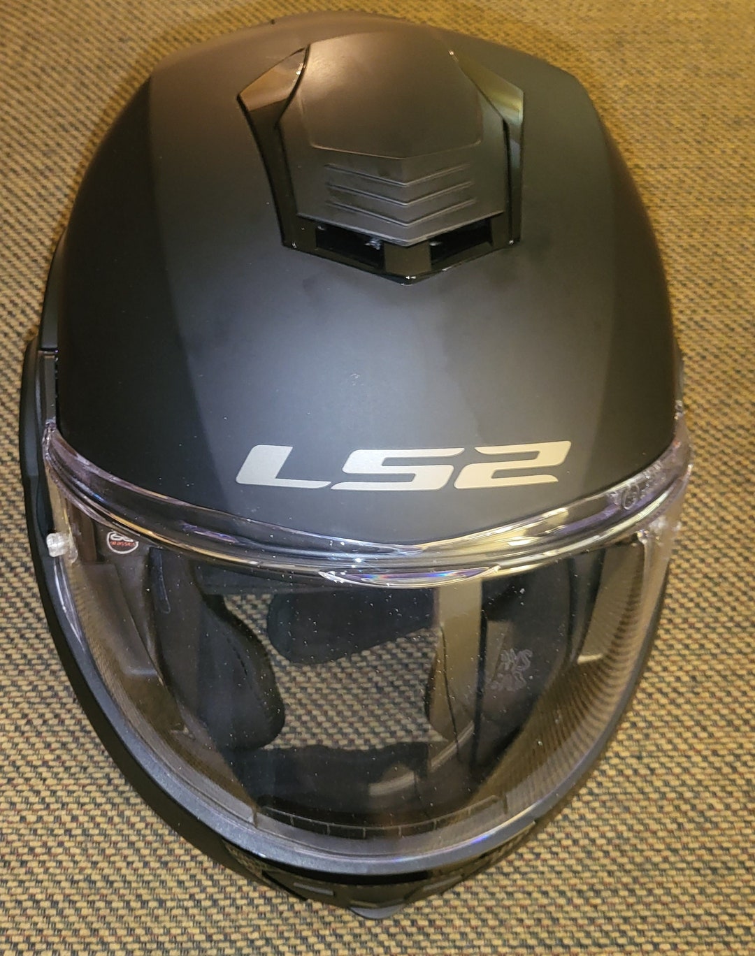 Brand New: LS2 Matte Black Modular Valiant Helmet - Etsy