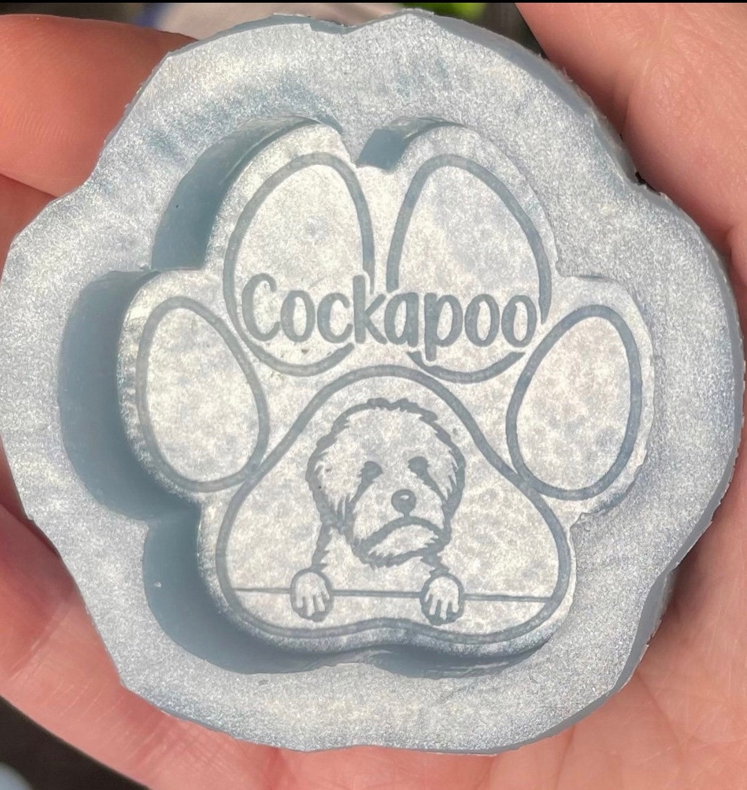 Cockapoo Paw Silicone Mould - Etsy