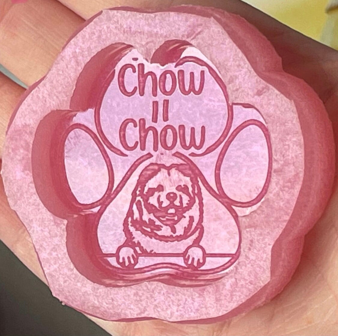Chow Chow Paw Silicone Mould - Etsy