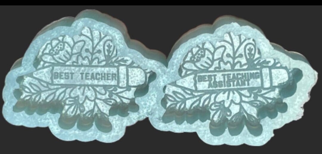 Teacher & Teaching Assistant Silicone Mould for Wax Melts, Resin and ...