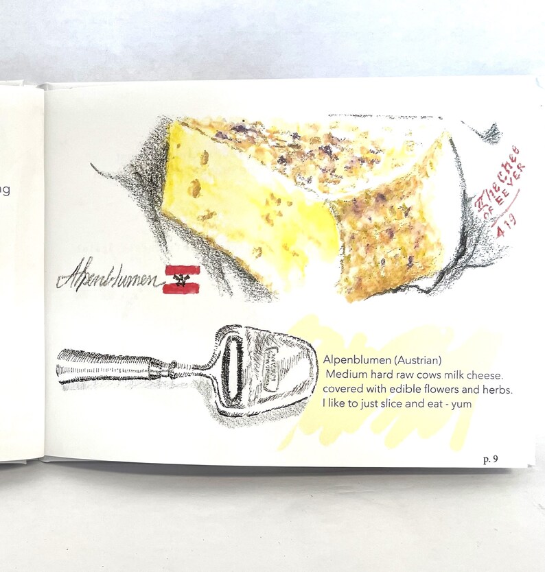 Artisan Cheese Book -perfect for the Art Loving Gourmet! - Etsy
