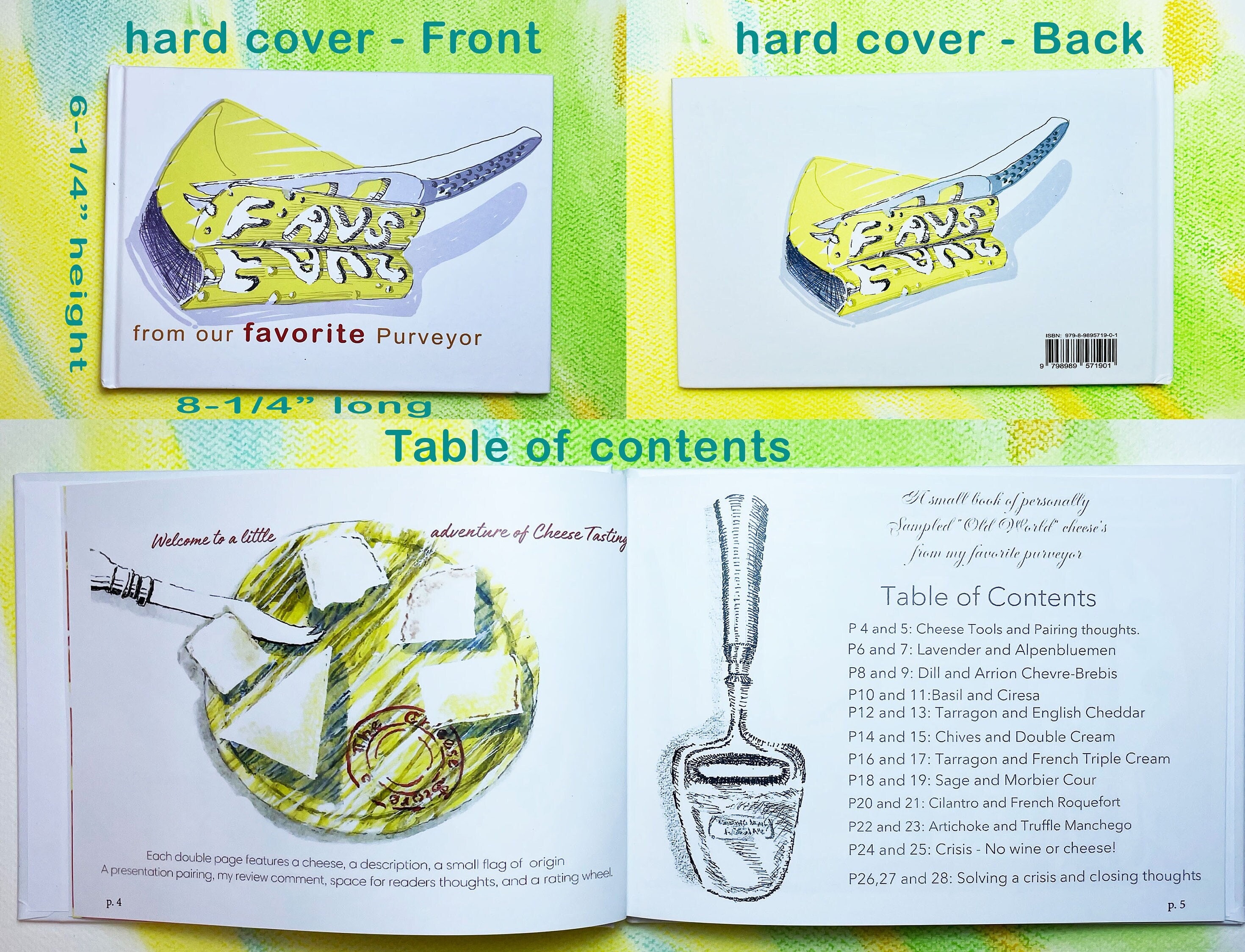 Artisan Cheese Book perfect for the Art Loving Gourmet - Etsy