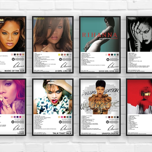 Rihanna Poster - Etsy Canada
