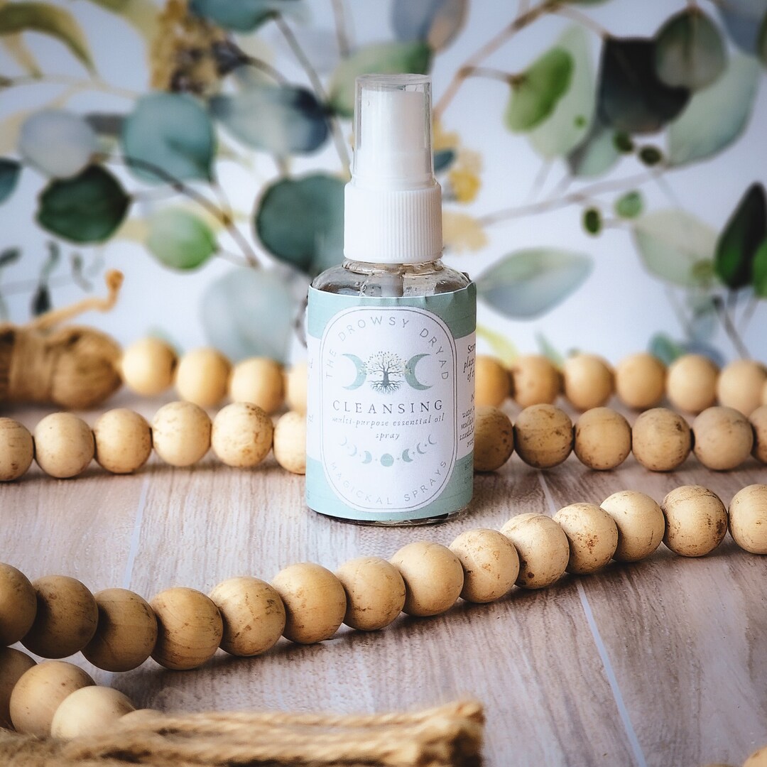 Cleansing Essential Oil Spray, Protection Essential Oil Spray, Magickal ...