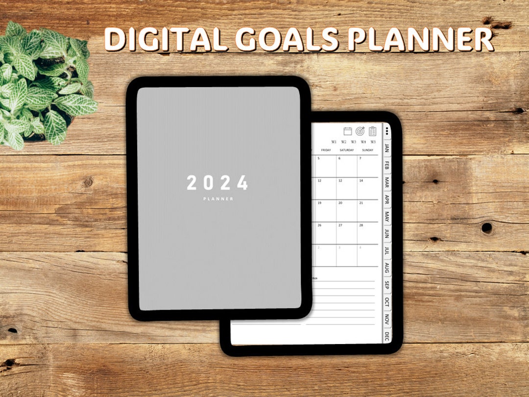 Digital Goals Planner, Digital Planner, Goodnotes Planner, iPad Planner ...