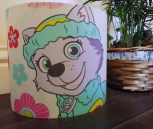 Brand New Handmade Paw Patrol Style Fabric Lampshade in Drum Shape ...